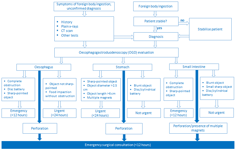 Foreign body ingestion - Images | BMJ Best Practice